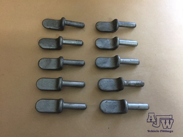 10 GUDGEON PINS Weld On Trailer Tailgate Ramp Side Hinge Tipper ...