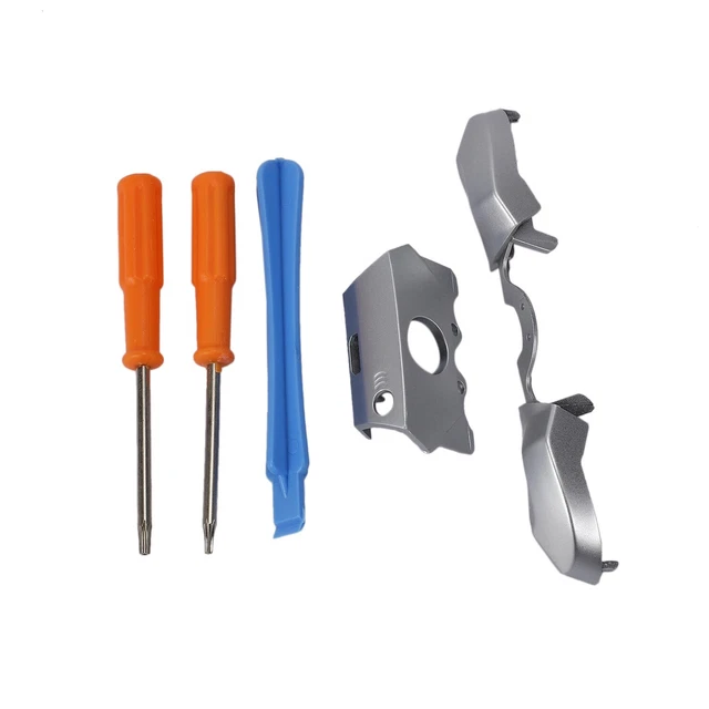 SILVER COLOR 3.5MM Jack Port Chrome LB RB Bumpers Trigger Button1041 £5 ...