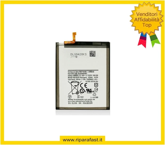 SAMSUNG BATTERIE EB-BG985ABY pour Galaxy S20 Plus G985F 5G G986 EUR 14 ...