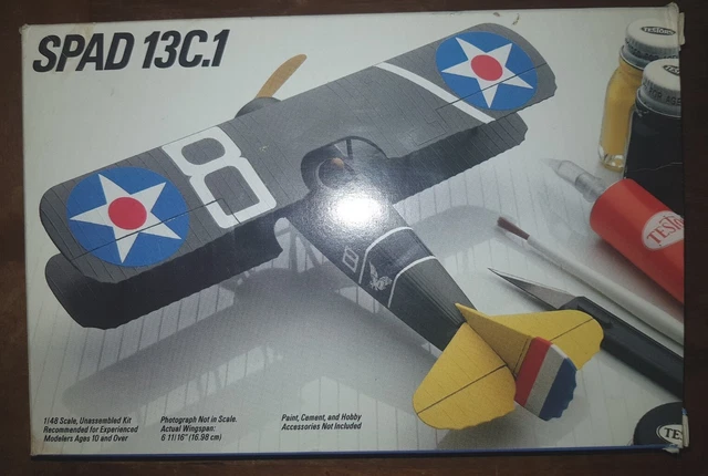 SPAD 13 C.1 Testors 1:48 Factory Sealed Bags Mib Neuf EUR 20,00 ...