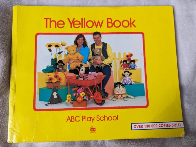 THE YELLOW BOOK ABC Play School $7.00 - PicClick AU