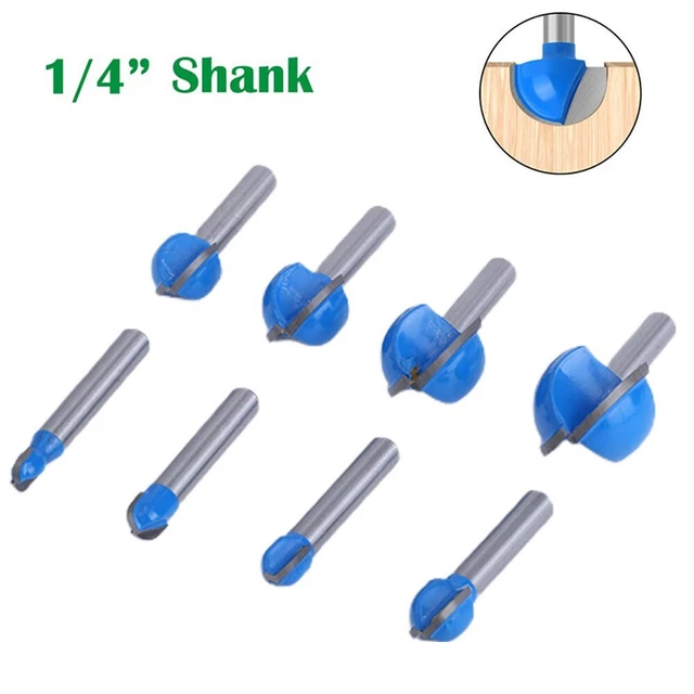 MUST HAVE TOOL for Woodworking Carpenters Round Bottom Router Bit 6 ...