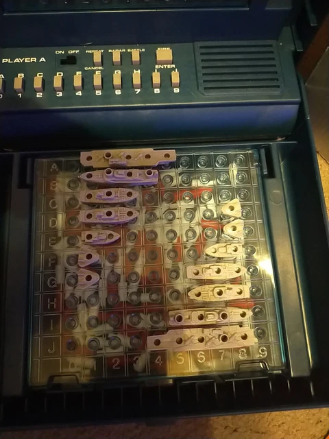 VINTAGE VTECH ELECTRONIC Battleship Command Game 1990s Complete and ...