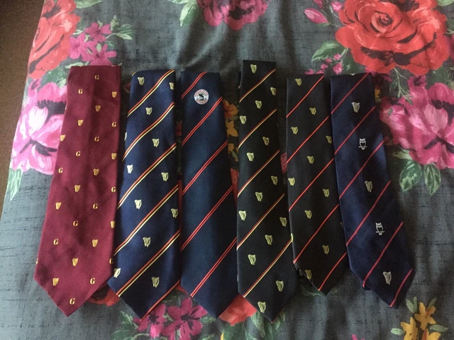 VINTAGE GUINNESS COLLECTABLES 2 Neck Ties ONLY £29.99 - PicClick UK