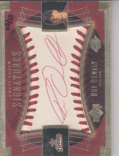 CARTE DE BASEBALL 2003 Sweet Spot Signatures encre rouge Astros #RO Roy ...