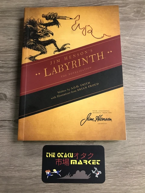 JIM HENSON'S LABYRINTH: The Novelization by A.C.H. Smith / roman neuf ...