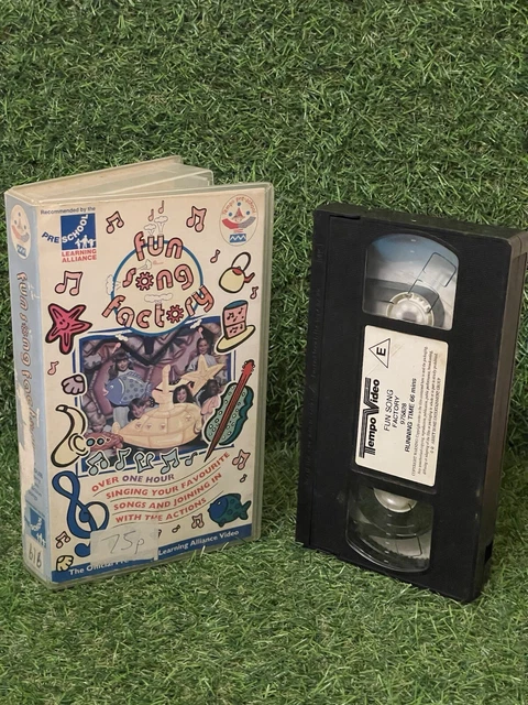 FUN SONG FACTORY Children’s Video Tape Kids VHS £9.99 - PicClick UK