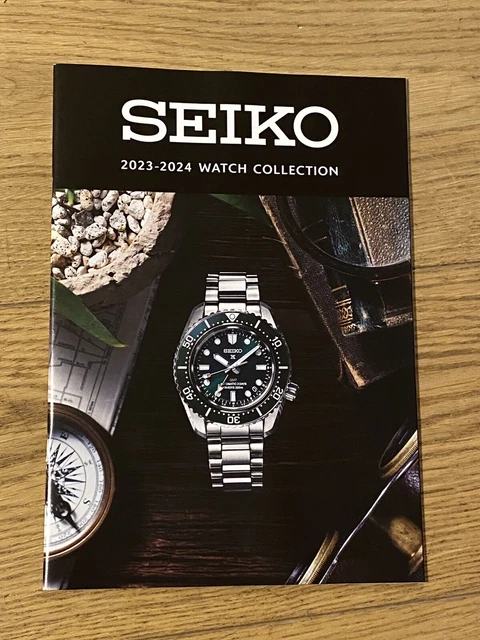 SEIKO 2023 2024 Montre Watch Uhr Brochure Catalogue Catalog Prospect ...