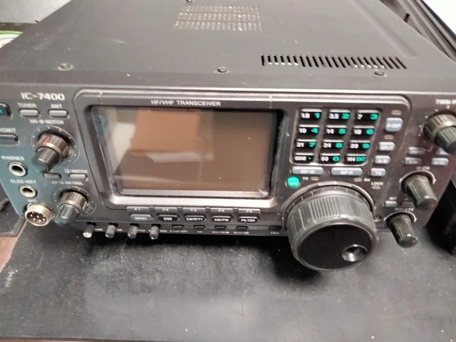 ICOM IC-7400 HF/VHF Transceiver Ham Radio Plus OPC639/HM-36/Instruction ...