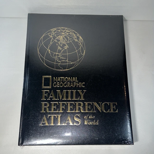 NATIONAL GEOGRAPHIC FAMILY REFERENCE ATLAS OF THE WORLD Hardcover ...