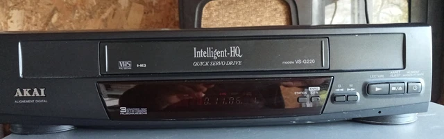 MAGNÉTOSCOPE AKAI VS-G220 Lecteur VHS sans Télécommande [TRÈS BON ÉTAT ...