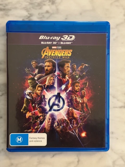 AVENGERS INFINITY WAR 3D & 2D Blu-Ray £7.19 - PicClick UK