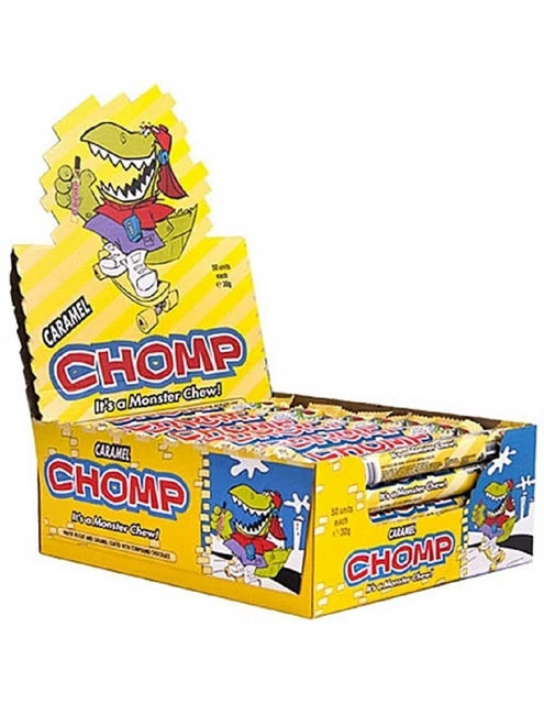 CADBURY CHOMP CARAMEL 30g x 50 £42.42 - PicClick UK