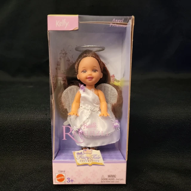 BARBIE KELLY MELODY As The Angel Princess Barbie As Rapunzel Doll NIB £ ...