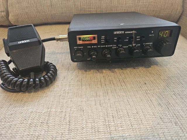 EXCELLENT CONDITION CB RADIO UNIDEN GRANT XL AM SSB with box $350.00 ...