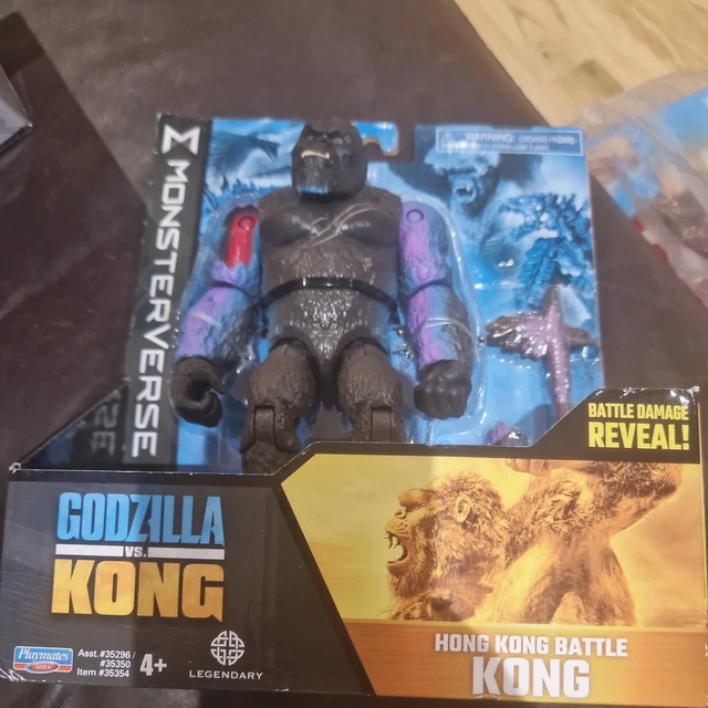 KING KONG FIGURE Monsterverse Godzilla vs Kong 6" Battle 2020 Legendary ...