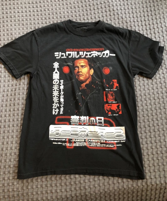 RARE RUCKING FOTTEN Terminator 2: Judgment Day M Medium T-Shirt Back ...