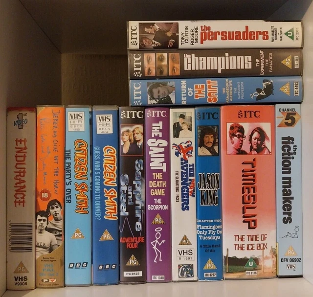 VHS VIDEO CULT Classic 60s/70s/80s TV Small Box Retail Release VGC New ...