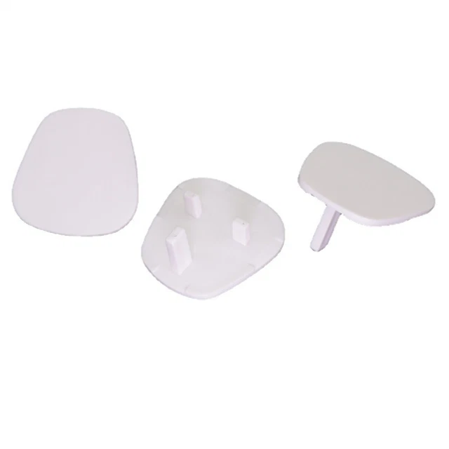 OUTLET COVER 3 Hole ABS Socket Electrical Safety Protector Pear Shaped ...