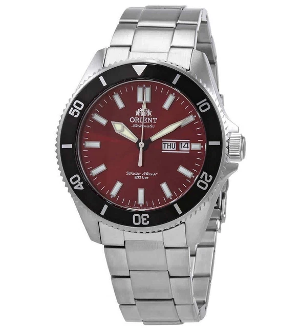 ORIENT KANNO DIVER Automatic Red Dial Analog RA-AA0915R19B Men's Watch ...