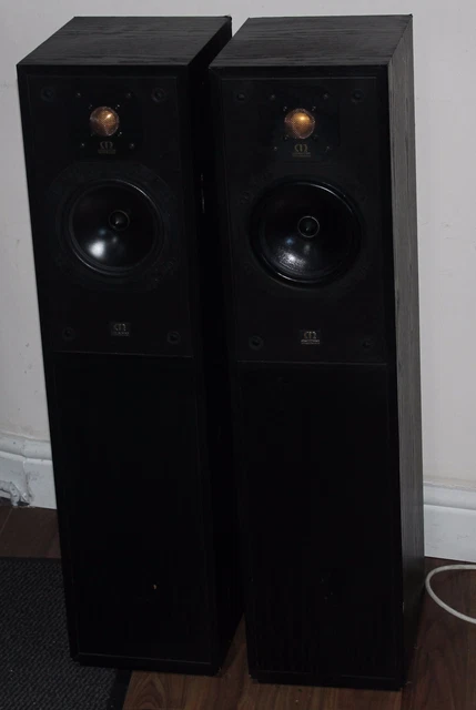 CLASSIC MONITOR AUDIO MA202 Speakers WITH GOLD DOME TWEETER - BRITISH ...