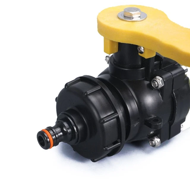 CONNECTOR IBC TANK Adapter Fittings Plastic Water Container 1000 Liter ...