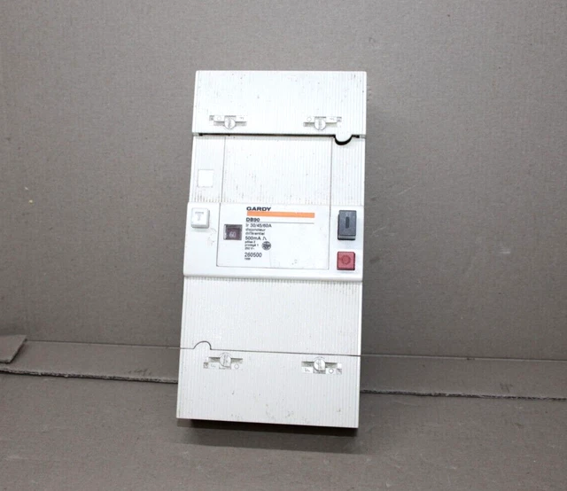 DISJONCTEUR DE BRANCHEMENT Mono Edf/erdf gardy Différentiel 500mA 15/45 ...