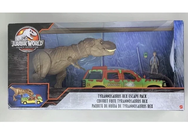 JURASSIC WORLD PARK Legacy Collection Tyrannosaurus Rex Escape Dinosaur ...