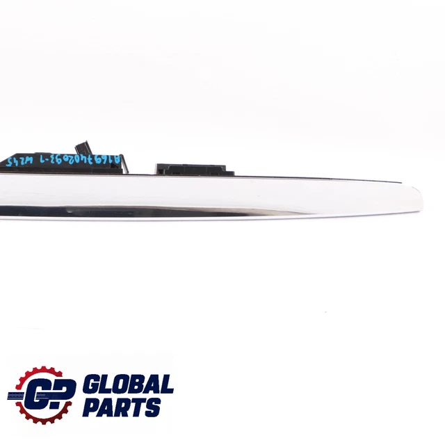 MERCEDES W245 GRIFF Chrom Abdeckung Kofferraumdeckel Heckklappe ...