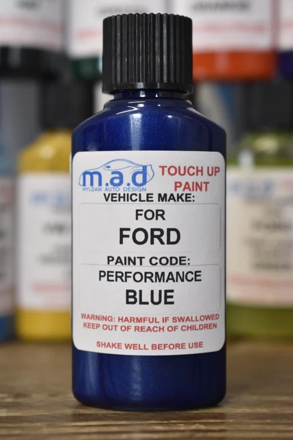 FORD PERFORMANCE BLUE Metallic Paint Touch Up Kit 30Ml Fiesta Focus Uk ...