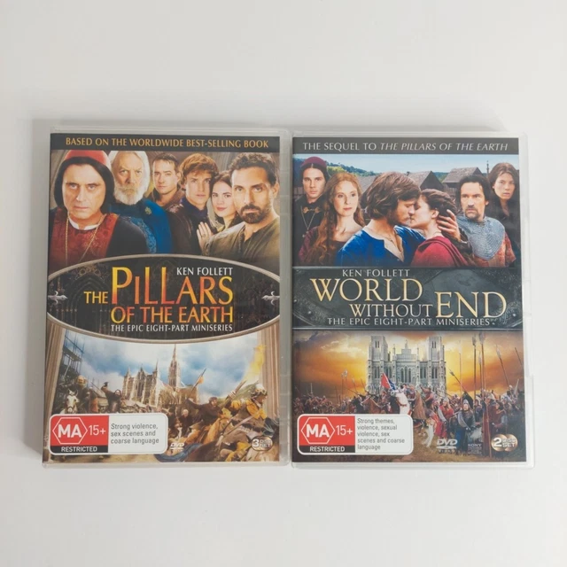 PILLARS OF THE Earth + World Without End DVD TV Miniseries Ken Follett ...