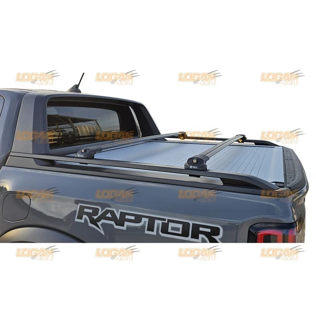 FORD RANGER RAPTOR Lockable Rail Carrier Cross Bars Bed Rack Aluminum ...