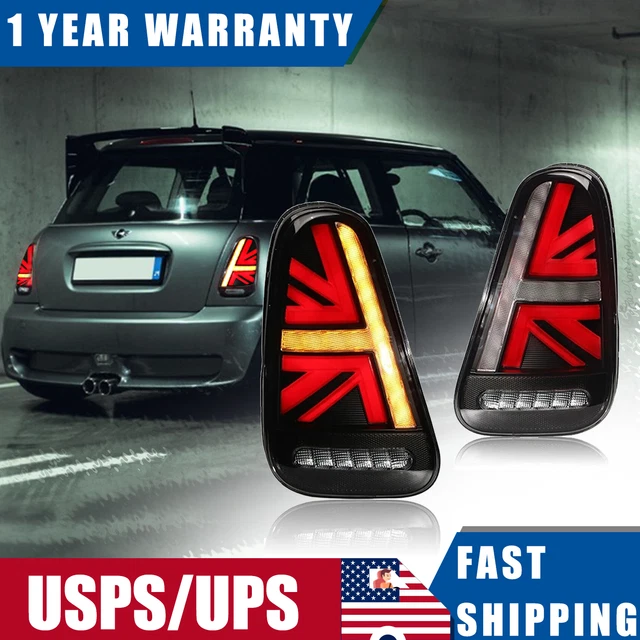FOR 2002-2006 BMW Mini Cooper R50 R52 R53 LED Sequential Rear Lamps ...