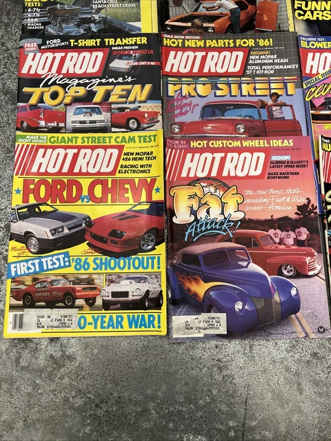 VINTAGE HOT ROD Magazine Lot Of 12 Mixed Years 1984-1985 Muscle Cars Pro Street £13.43 - PicClick UK