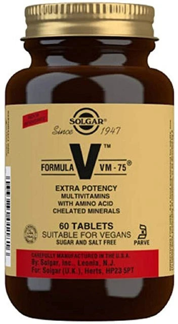 SOLGAR FORMULA VM-75 ® - 90 Tablets £29.84 - PicClick UK