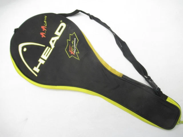 HEAD &RADICAL A. Agassi" Single Tennis Racquet Cover With Strap $19.95 ...