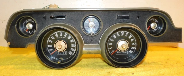 1967 FORD MUSTANG ORIG TACH 6K TACHOMETER DASH GAUGE INSTRUMENT CLUSTER ...