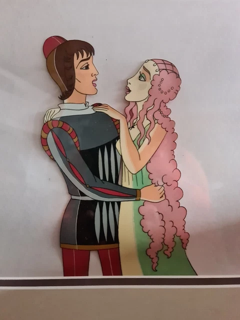 THREE FRAMED ORIGINAL Animation Production Cels -Shakespeare Animated ...