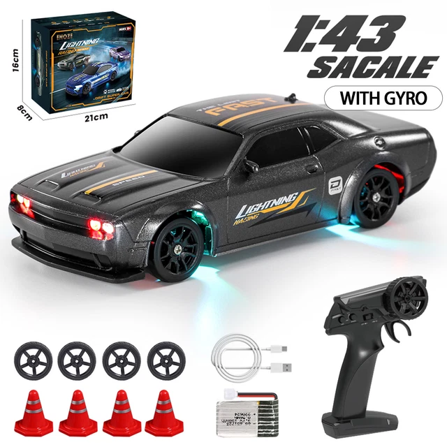 1/43 READY TO Go RC Racing Car Remote Control Drift Car 4WD Mini Toy ...