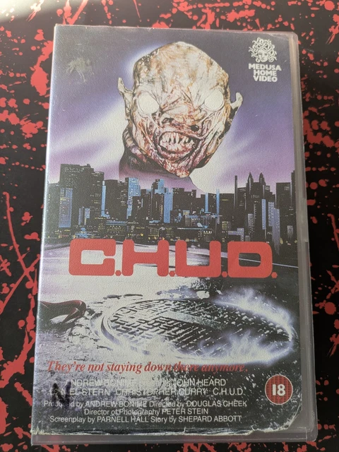 VINTAGE C.H.U.D. CHUD VHS Video Tape Horror Sci-Fi Medusa Home Video ...