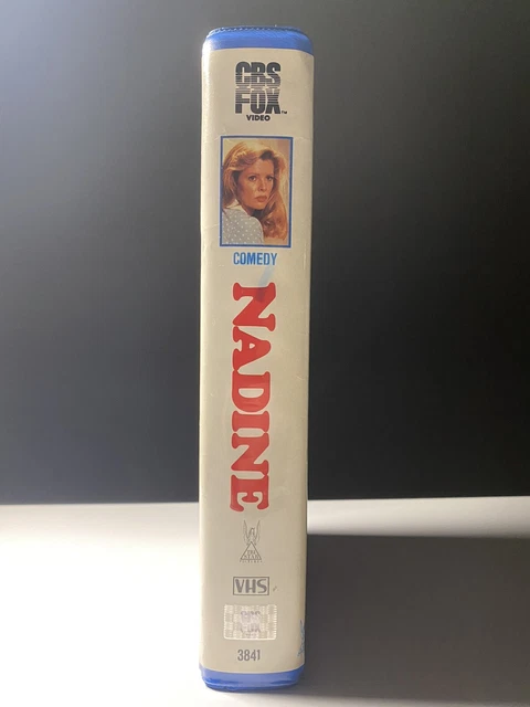 NADINE [VHS] CBS Fox Video 1987 Jeff Bridges Kim Basinger Action Comedy ...