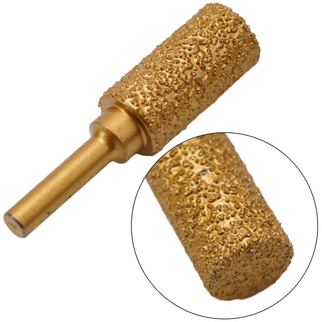 DIAMANT BAVURE TÊTE Grincement Tête for Fonte Sablage Tête 8/10 /13/15 ...