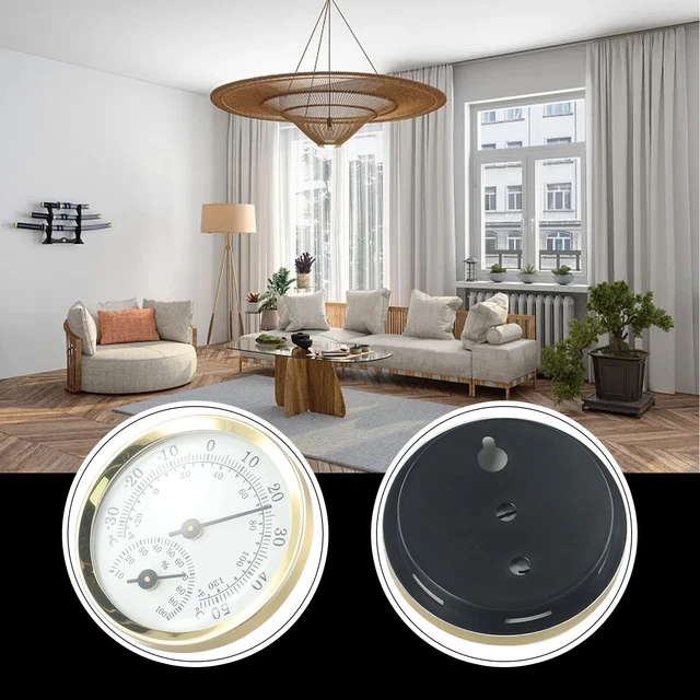 MESURE PR??CISE DE la temp??rature avec thermom??tre analogique domestique hygro EUR 9,89 ...