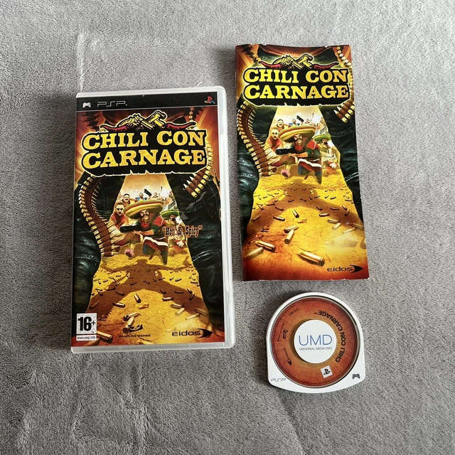 CHILLI CON CARNAGE PSP UMD PlayStation wahrscheinlich Videospiel ...