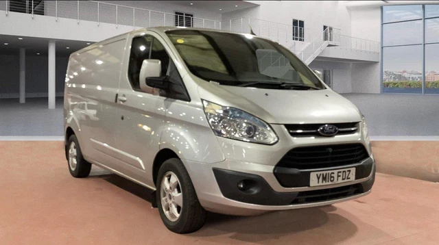 FORD TRANSIT CUSTOM 2.2 TDCi 290 Limited Silver Manual Diesel 2016 £ ...