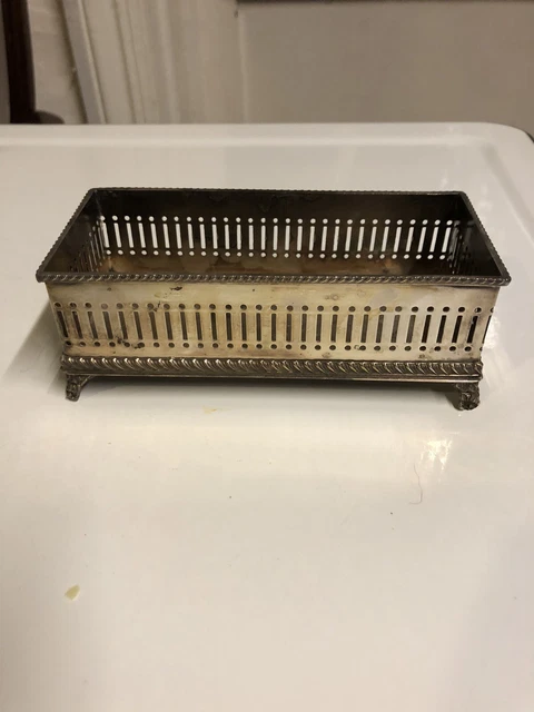VINTAGE AFTER EIGHT Box Holder - Silver Plated On Copper £21.00 ...
