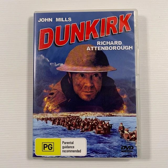 DUNKIRK (DVD 1958) John Mills Richard Attenborough Bernard Lee Region 4 $5.75 - PicClick AU