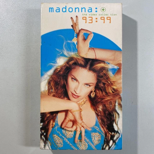 MADONNA VHS MUSIC Video 93-99, Slightly Damaged, DVD, Pop, Rare ...