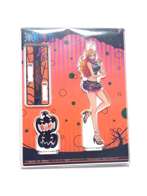ONE PIECE NAMI Acrylic Stand Plate Figure Tokyotower Store Halloween ...