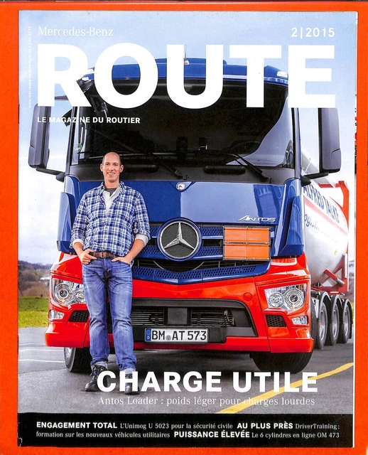 MERCEDES TRUCKS / Magazine " Route " Alfred Talke / 2015 EUR 7,90 ...